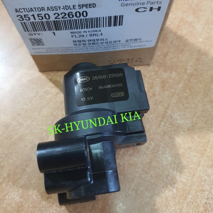 Jual SENSOR ISC ACTUATOR ASSY IDLE SPEED 35150-22600 HYUNDAI AVEGA ...