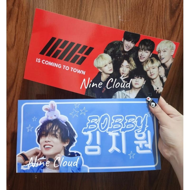 Jual FANBOARD HAND BANNER FREEBIES SLOGAN KONSER IDOL NCT IKON ...