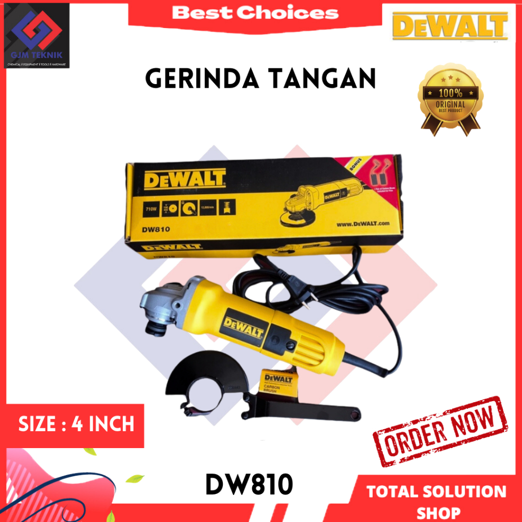 Jual Mesin Gerenda Dewalt DW 810 - Gerinda dewalt 4 inch DW 810 ...