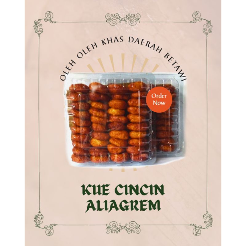 Jual Kue Cincin Ali Agrem Khas Daerah Betawi Oleh Oleh Khas Betawi ...
