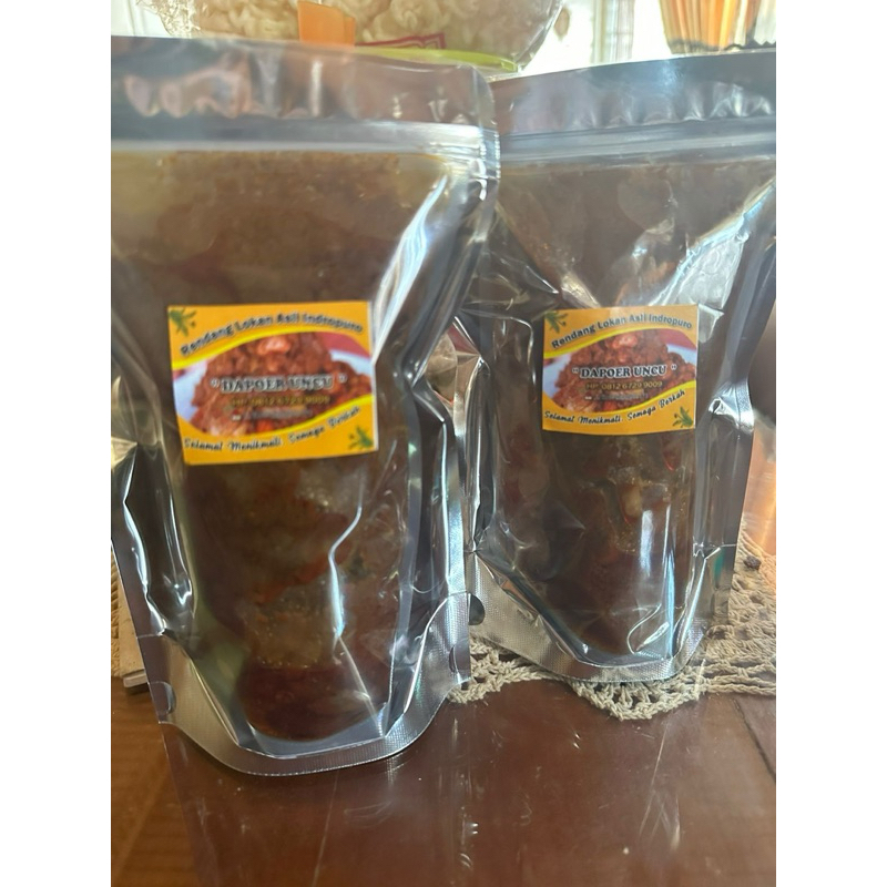 Jual rendang lokan pakis 1/2 kg khas inderapura | Shopee Indonesia