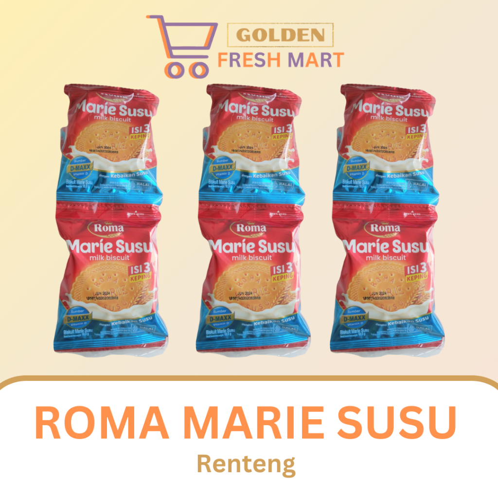 Jual ROMA MARIE SUSU 10X16,5GR | Shopee Indonesia
