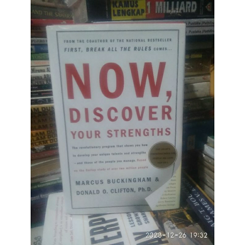 Jual ORIGINAL NOW DISCOVER YOUR STRENGTHS Marcus Buckingham | Shopee ...