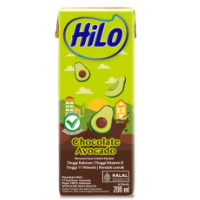 Jual HiLo UHT Chocolate Avocado & Chocolate Taro Ready to Drink 200ml ...