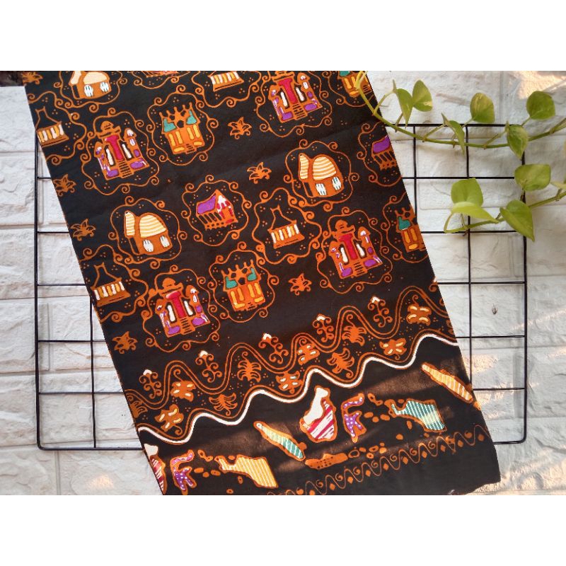 Jual Batik Motif Rumah Adat dan Peta | Shopee Indonesia