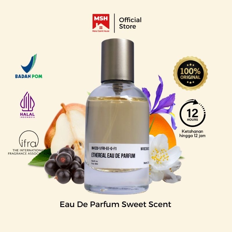 Jual Marui Scent House Ethereal Eau De Parfum - Parfume Wanita Tahan ...
