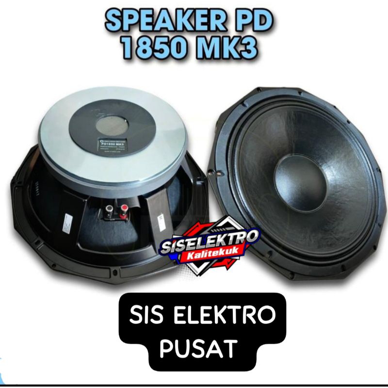 Jual Speaker 18 Inch PD 1850 MK3 PD1850 MKIII | Shopee Indonesia