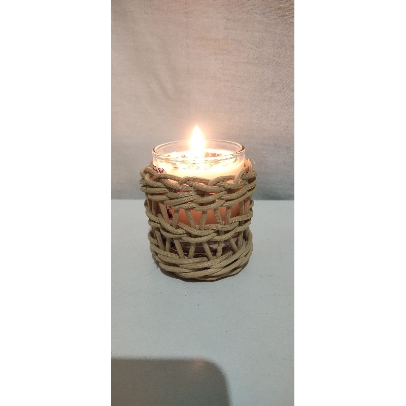 Jual Lilin aroma terapi di lapisi rotan | Shopee Indonesia