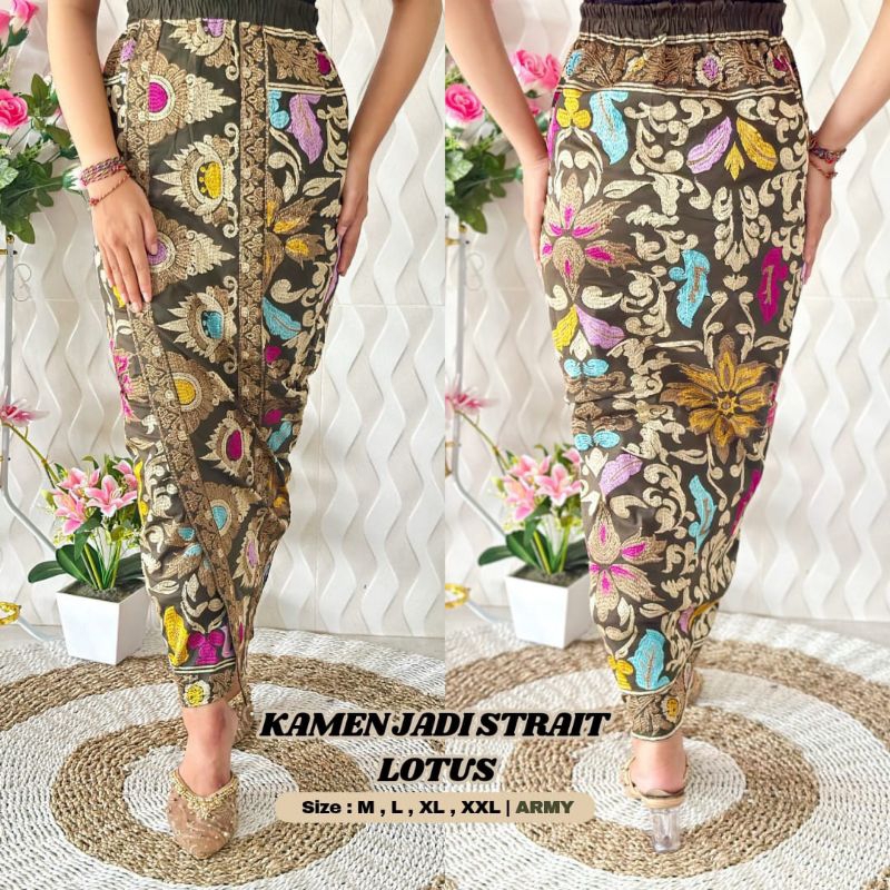 Jual rok bali Kamen katun batik songket | Shopee Indonesia