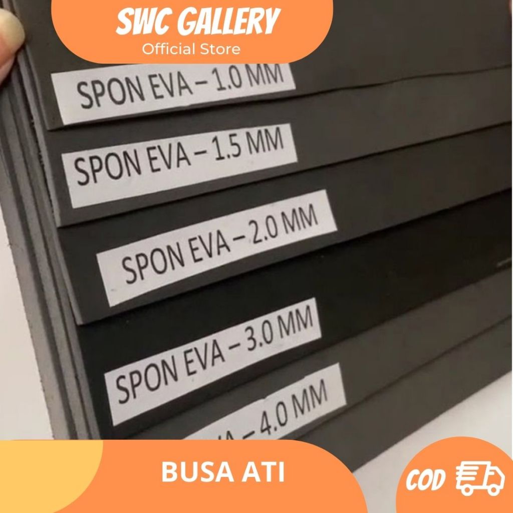 Jual Busa Ati Tebal 2 mm Lembaran Eva Foam Sponge Karet 2mm 120 x 210 ...