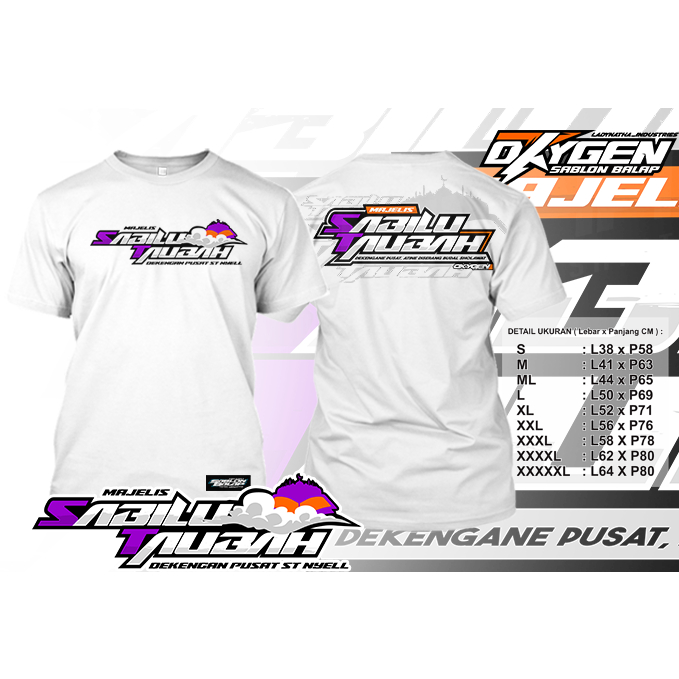 Jual Kaos ST Nyell Majelis Sabilu Taubah Gus Iqdam Dekengan Pusat By ...
