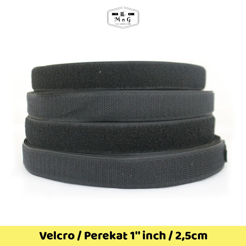 Jual Velcro / Perekat 1'' inch / 2,5cm (meteran) | Shopee Indonesia