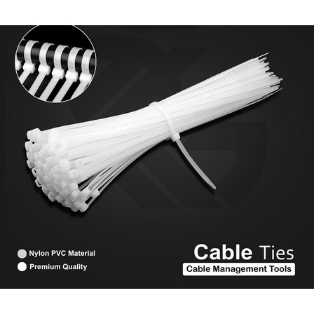 Jual Kabel Ties | Tali Rivet PUTIH 10cm / 15cm lebar 3mm | Harga 100 ...