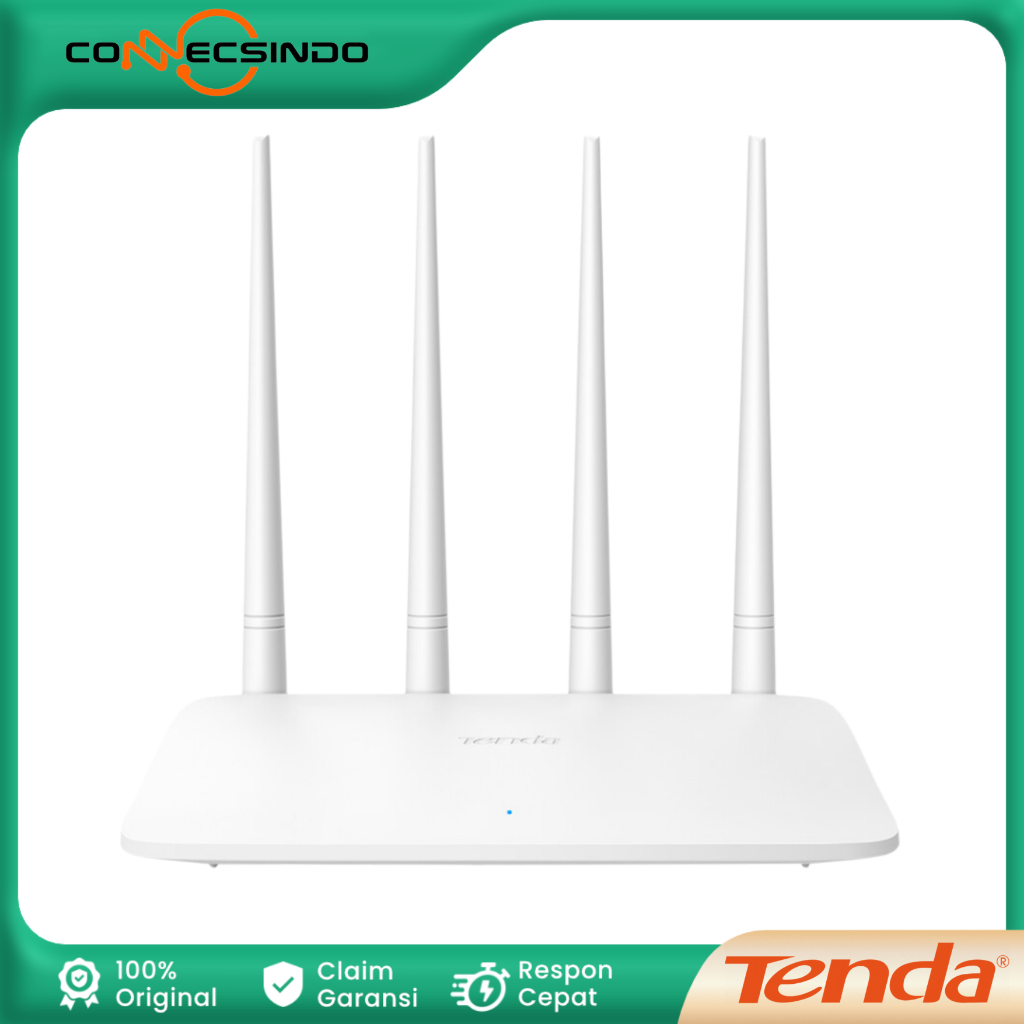 Jual Router Wireless TENDA F6 N300 4 Port Ethernet 10/100Mbps 5dBi ...