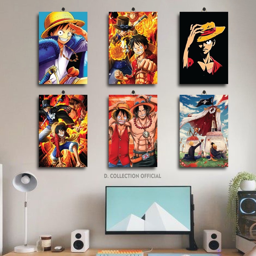 Jual Poster Ruangan Tamu Anime Karakter One Piece 20X30 | D. Collection ...
