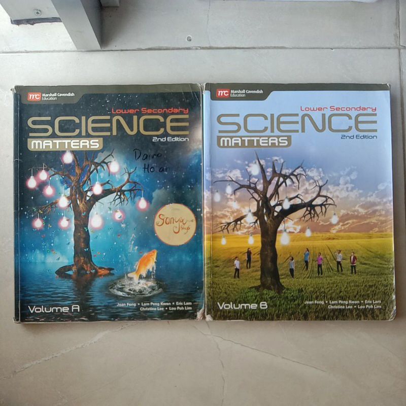Jual Science Matters Volume A & B 2nd Edition ( Original ) - Marshall ...
