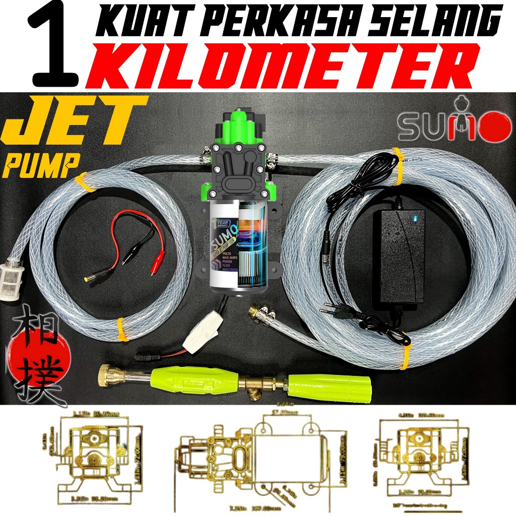 Jual King Autocare Alat Cuci Motor Ac 12 Volt 400PSI Steam Power Sprayer Portable GRATIS ONGKIR ...