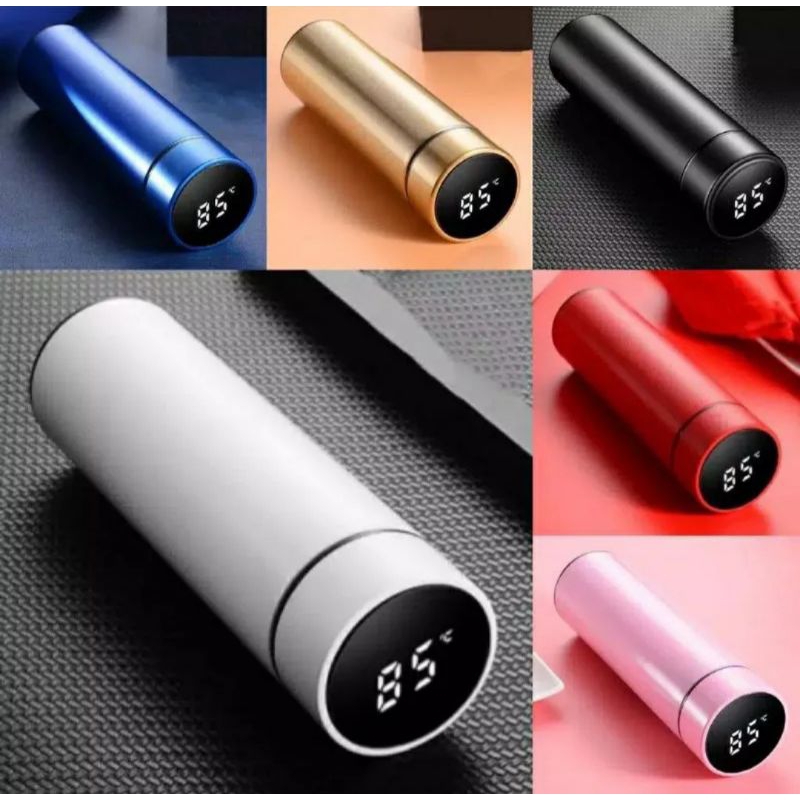 Jual Termos Temperature LED Display Vacuum Termos Suhu Botol Minum ...