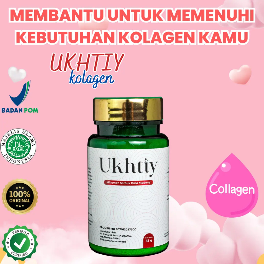 Jual Ukhtiy Collagen Drink - Minuman Pemutih Badan - Sudah BPOM ...