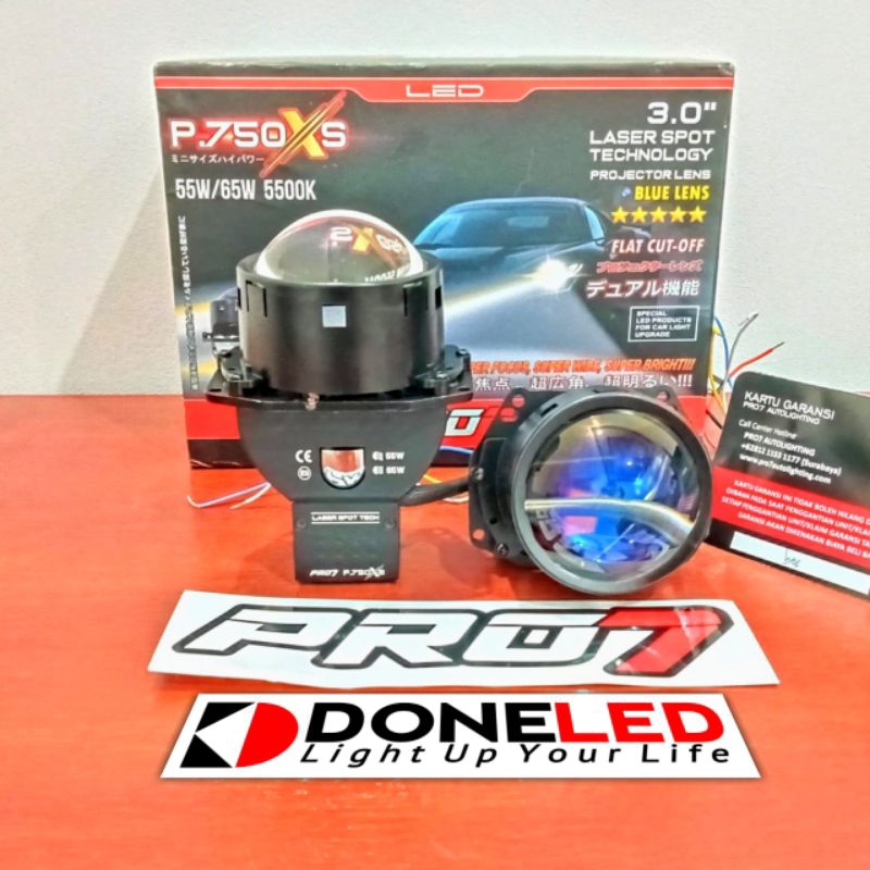 Jual PRO7 P750 XS Lampu Biled Projector 55-65 Watt 5500K Head lamp ...