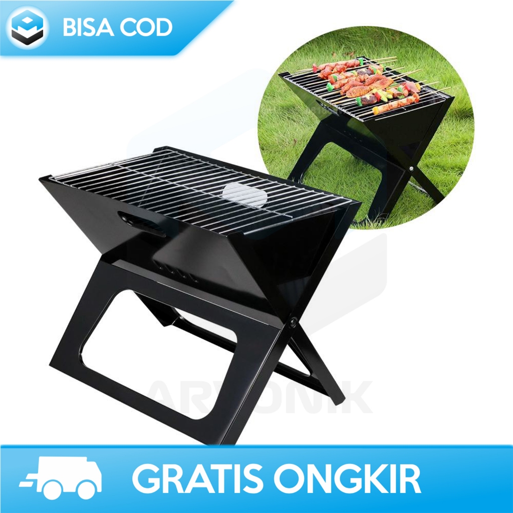 Jual ALAT PANGGANG LIPAT PORTABLE BARBEQUE GRILL STOVE OUTDOOR ...