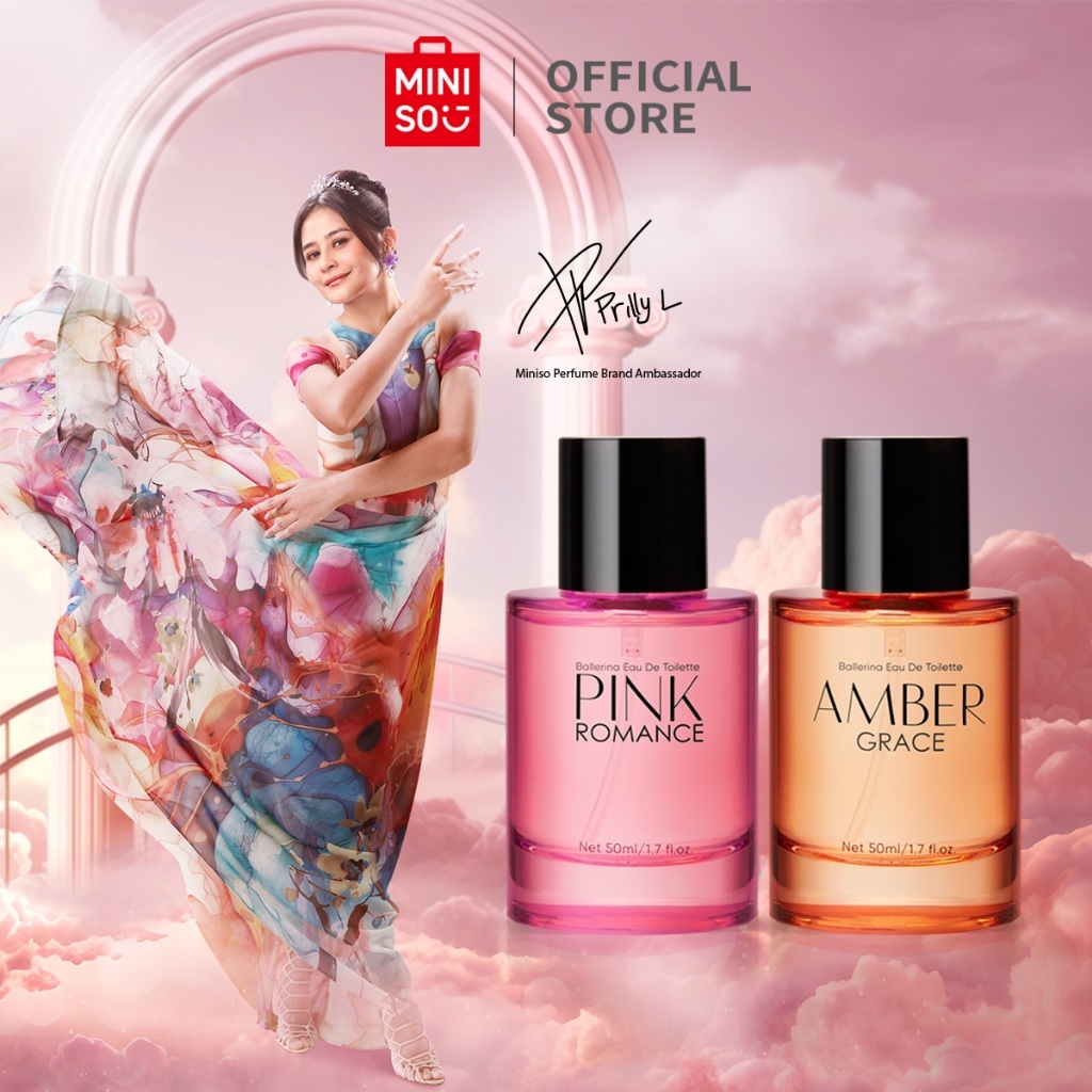 Jual Miniso Beauty Parfum Wanita Perfume Ballerina Perempuan Cewek ...