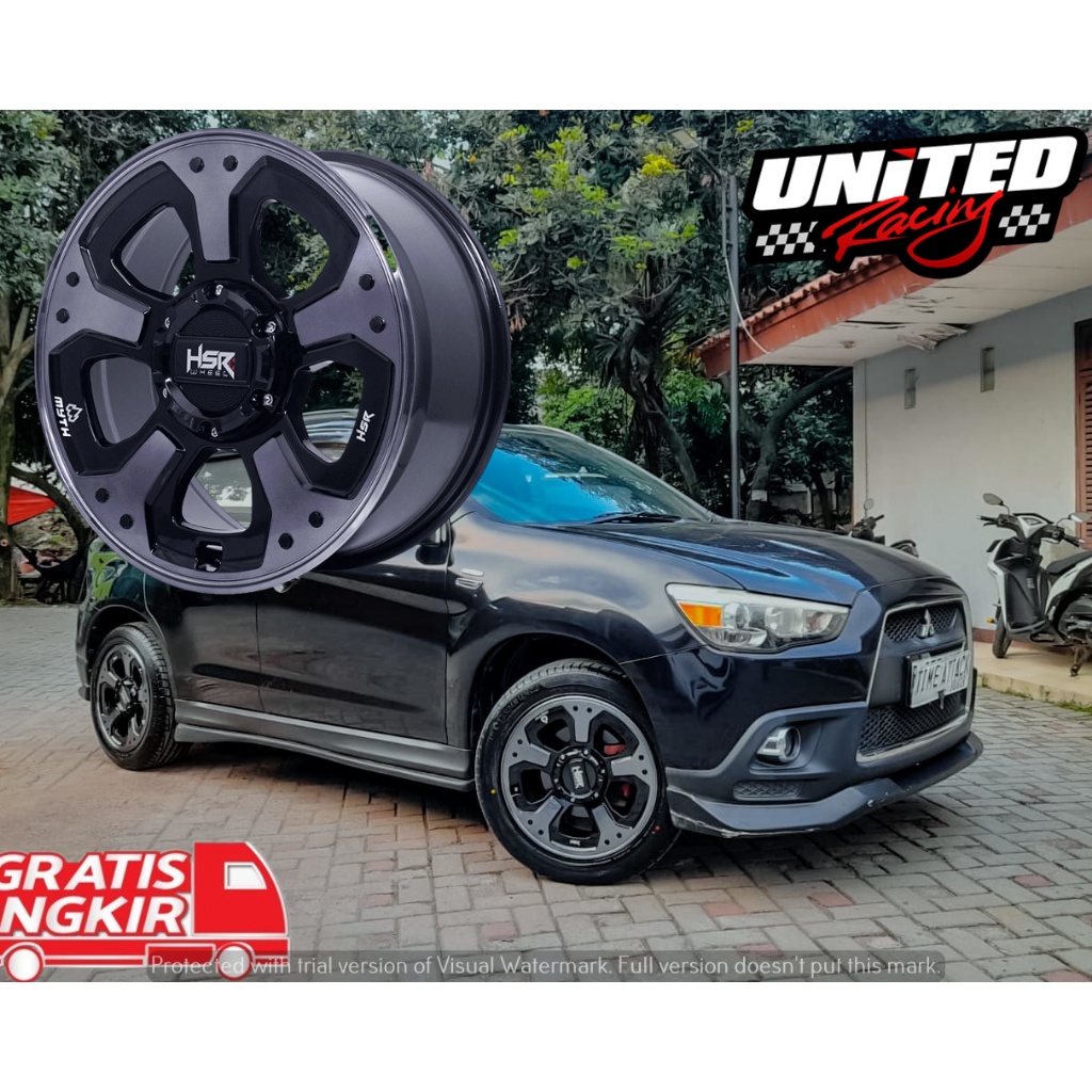 Jual PELEK VELG MOBIL OUTLANDER R18 PALANG 5 HSR MYTH03 RING 18 LEBAR 8 ...