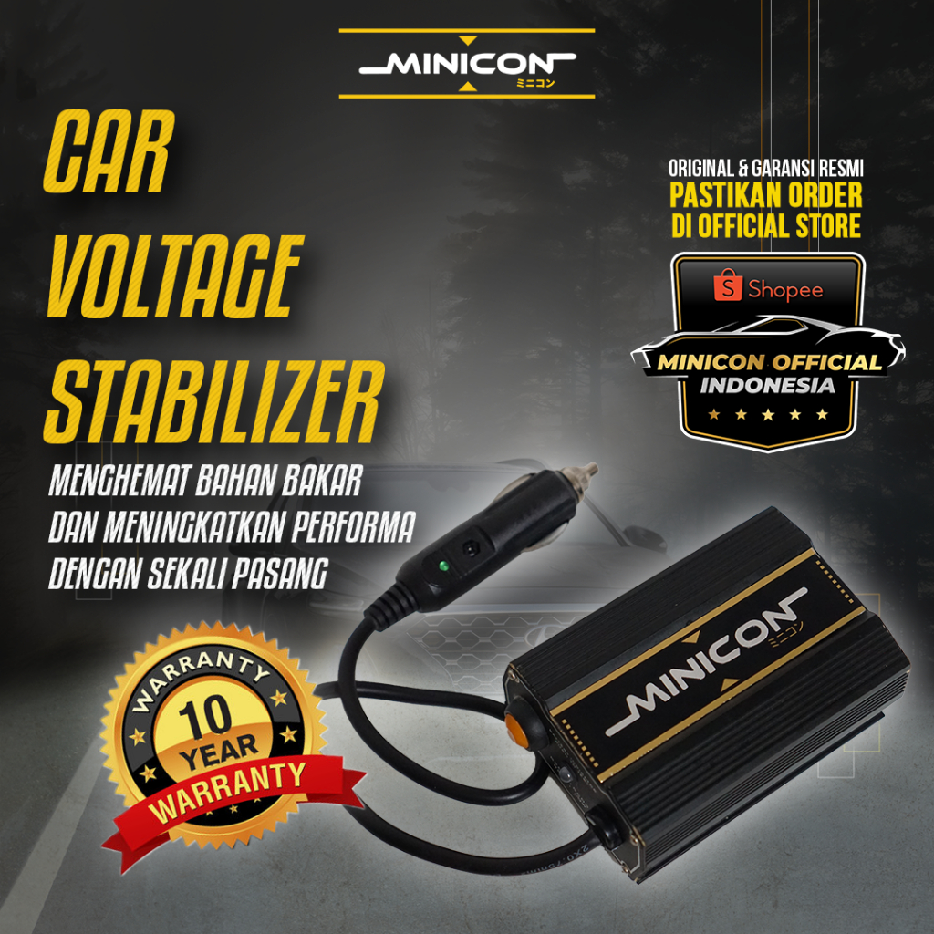 Jual Penghemat Bensin BBM MOBIL KECIL - Minicon Voltage Stabilizer - Japan Technology | Shopee ...