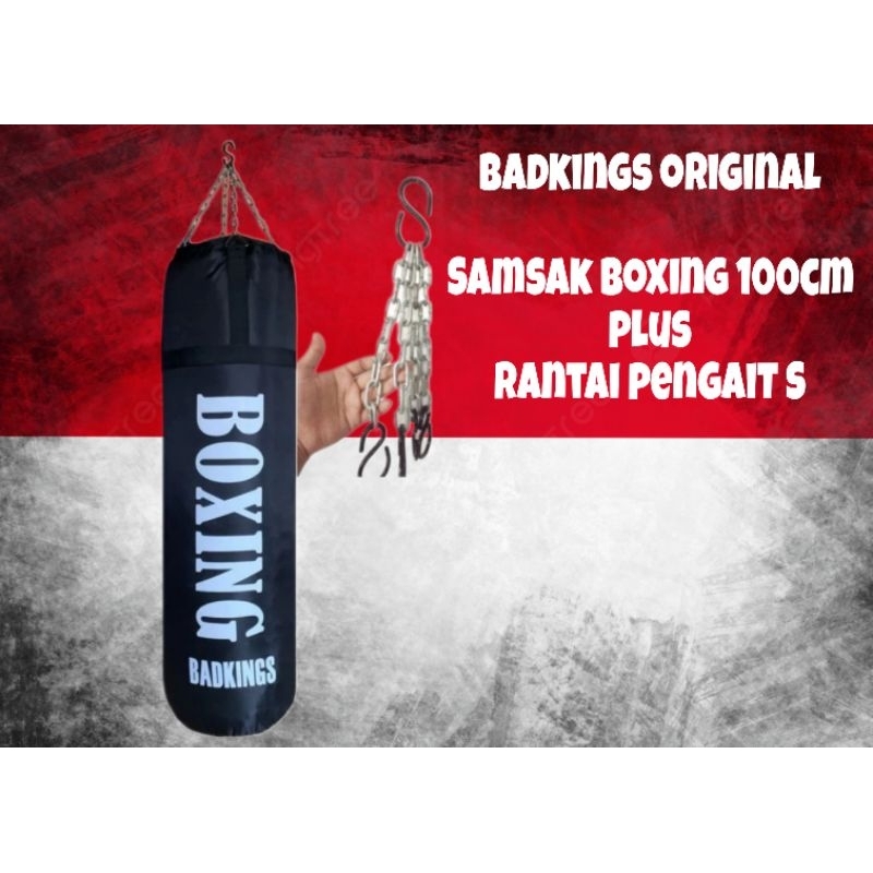 Jual msak Tinju 1meter BadKings Original 100% Samsak Boxing MMA ...