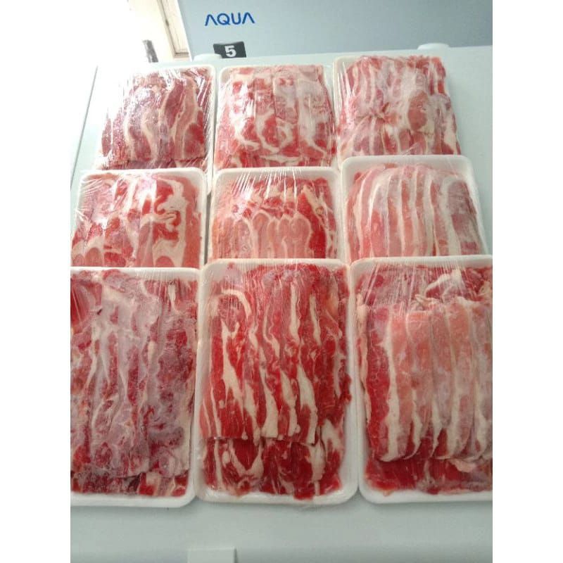 Jual BEEF SLICE 500GR ( MIX FAT - MIX A - SHORTPLATE - LOW FAT ...
