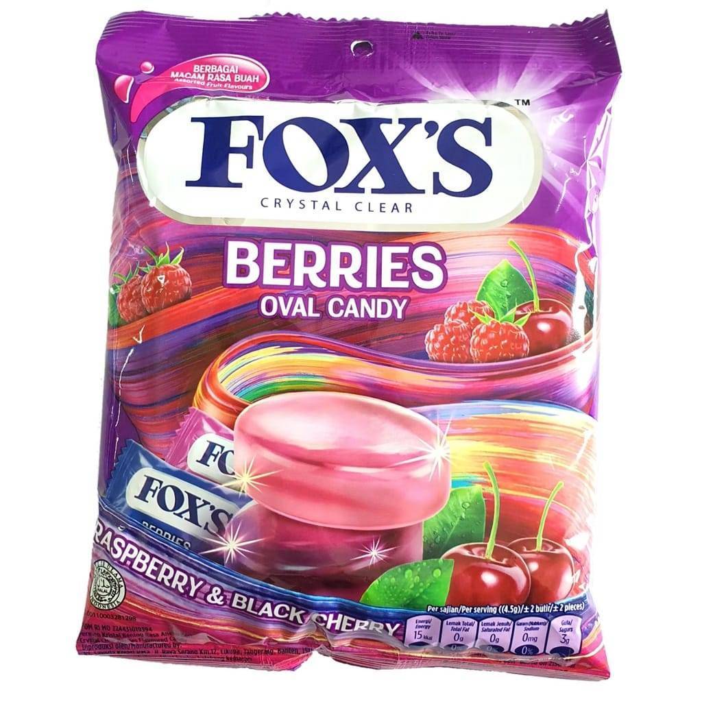 Jual FOX'S BERRIES OVAL CANDY 125G / PERMEN FOX CRYSTAL CLEAR / FOX'S FRUITS / SPRING TEA / MINT ...