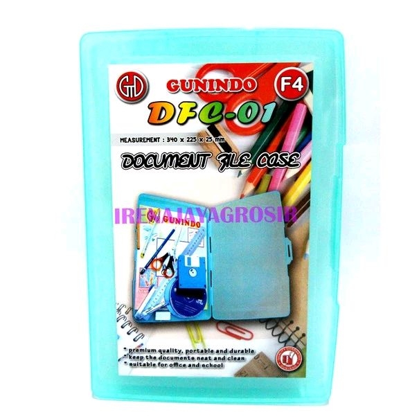 Jual GUNINDO FIL CAS DOCUMNTS / BOX FIL plastik DFC 001 F4 murah ...