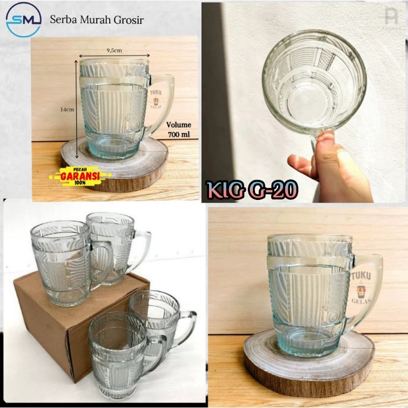 Jual Cangkir/gelas kaca/gelas bening/gelas jus/gelas minum/mug/gelas ...