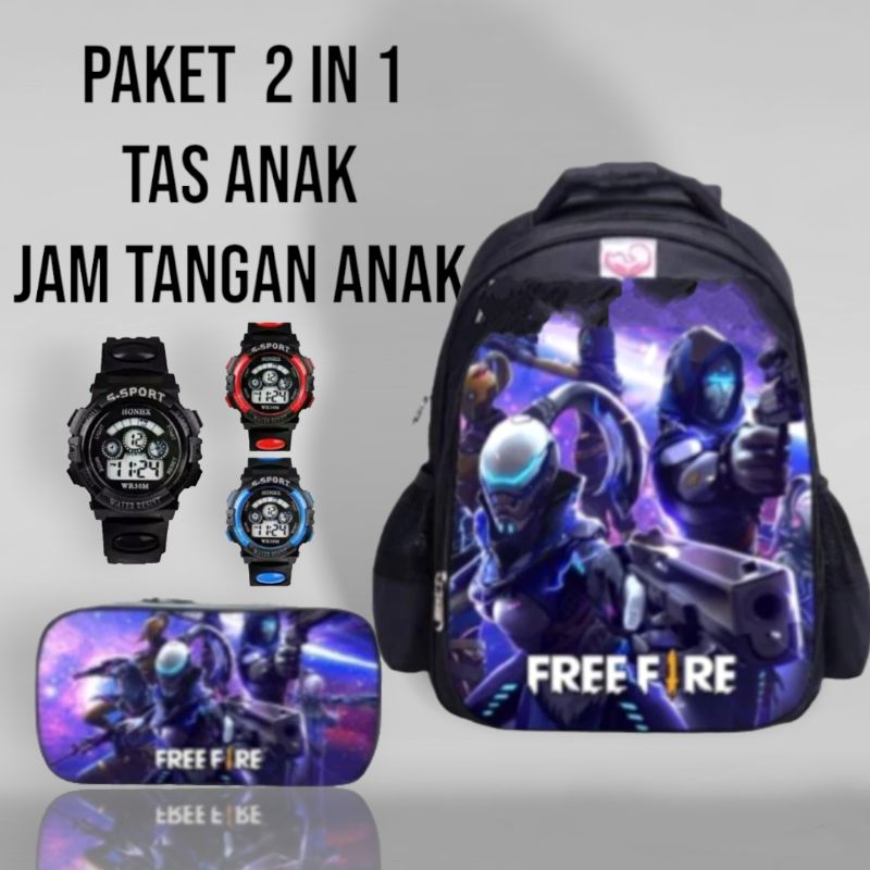 Jual Tas Ransel Fashion Sekolah Anak Laki Laki PAUD TK Karakter free ...