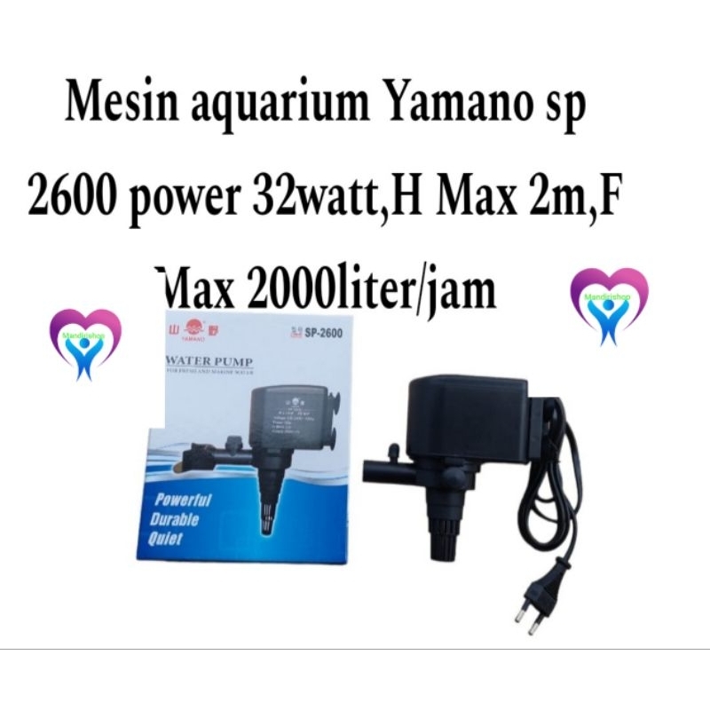 Jual Mesin Aquarium Yamano sp 2600 | Shopee Indonesia