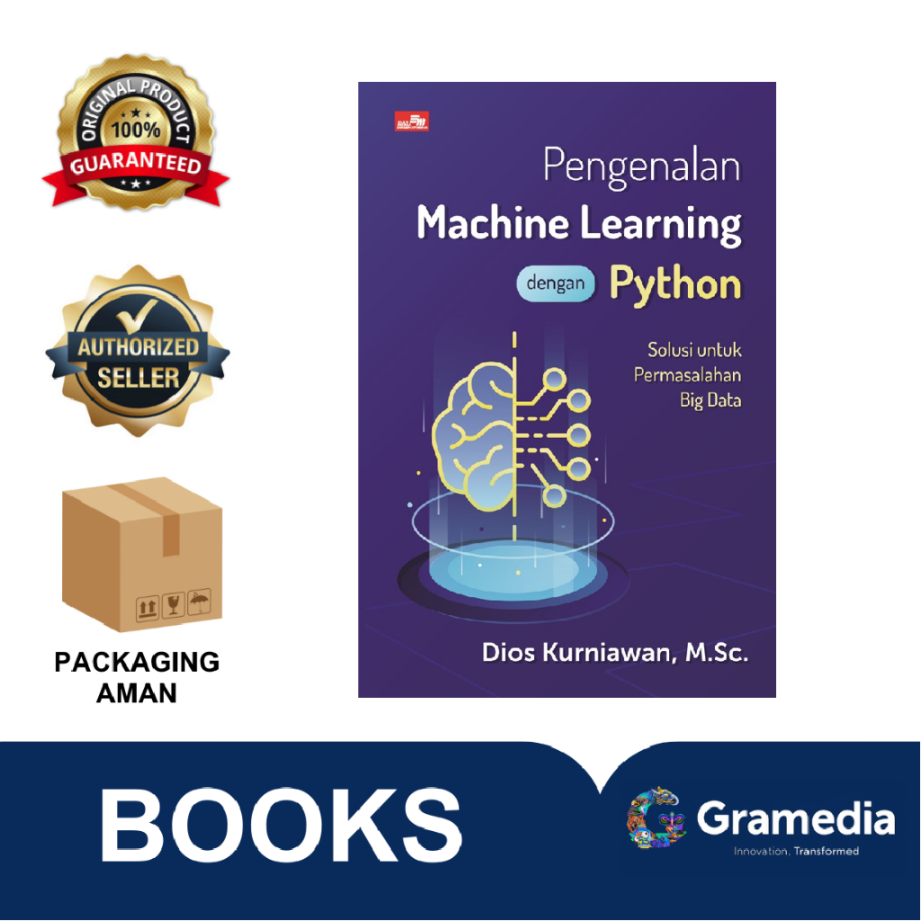Jual Gramedia Bintaro - PENGENALAN MACHINE LEARNING DENGAN PYTHON ...