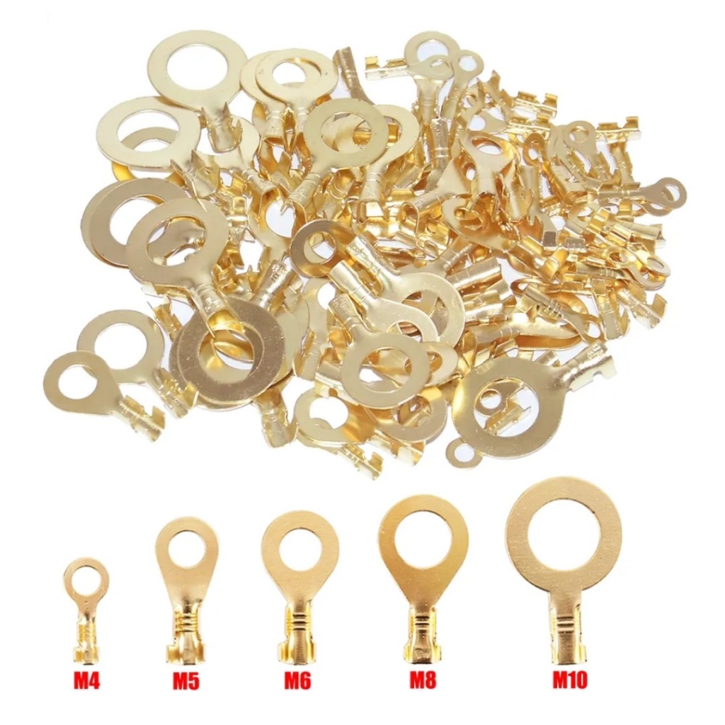 Jual Skun Aki / Ground / Masa Terminal Aki Kabel M5 M6 M8 M10 | Shopee ...