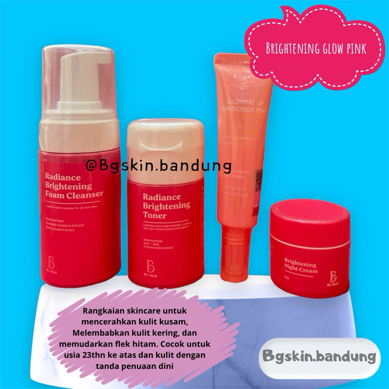 Jual NEW!! BG SKIN PAKET WHITENING PREMIUM LUXURY / BEAUTY GLOW / BG ...