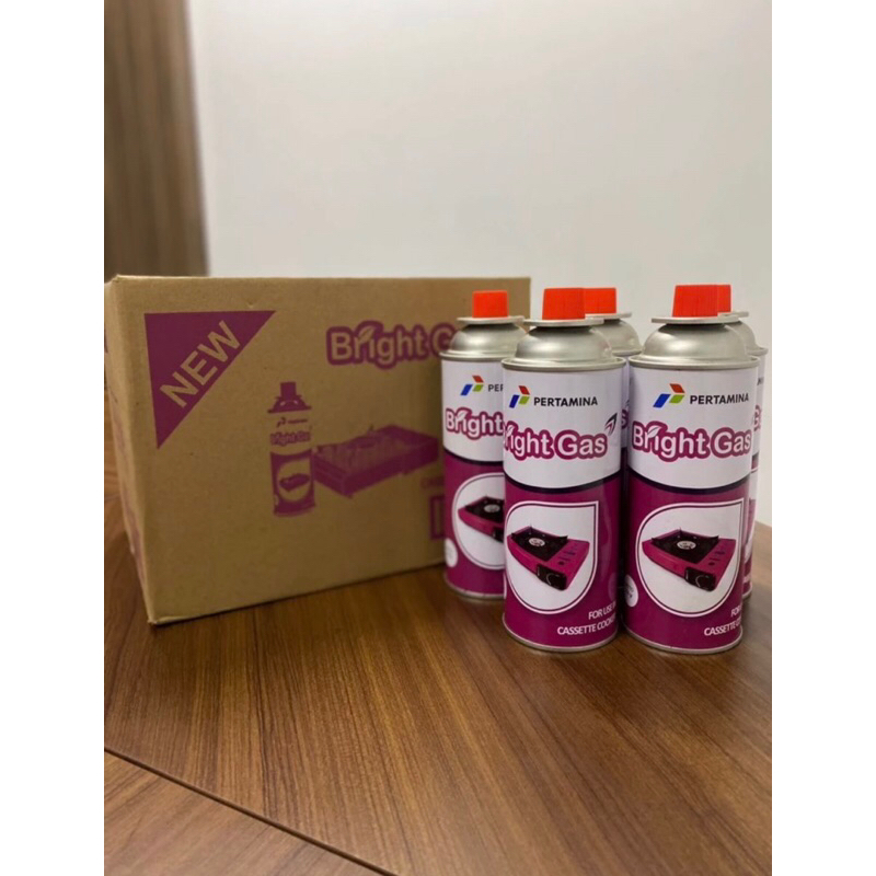 Jual Tabung Gas Portabel Bright Gas Kaleng Bright Gas can | Shopee ...
