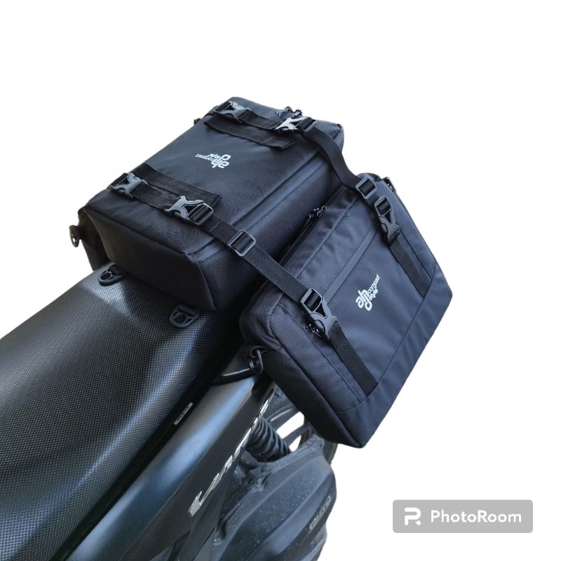 Jual Tas Motor Touring Side Bag resleting waterproof | Shopee Indonesia