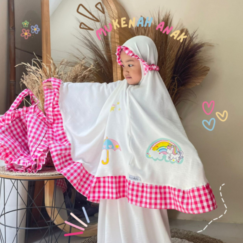 Jual Mukena Anak Tas sajadah - Mukena Anak Murah satu set - Bisa COD ...