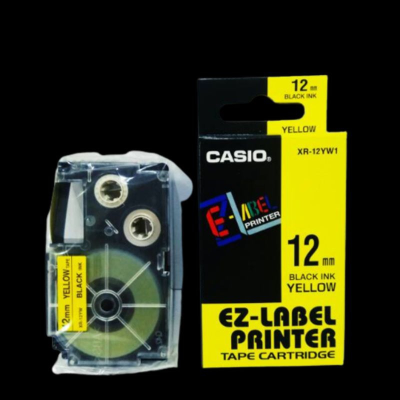 Jual Pita Label Casio 12 mm/Label casio 9mm | Shopee Indonesia