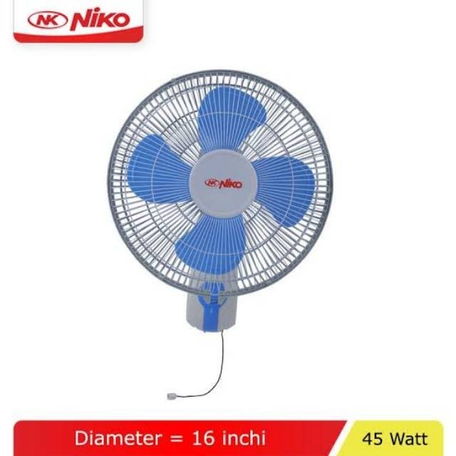 Jual NIKO WALL FAN NKW 16L | Shopee Indonesia