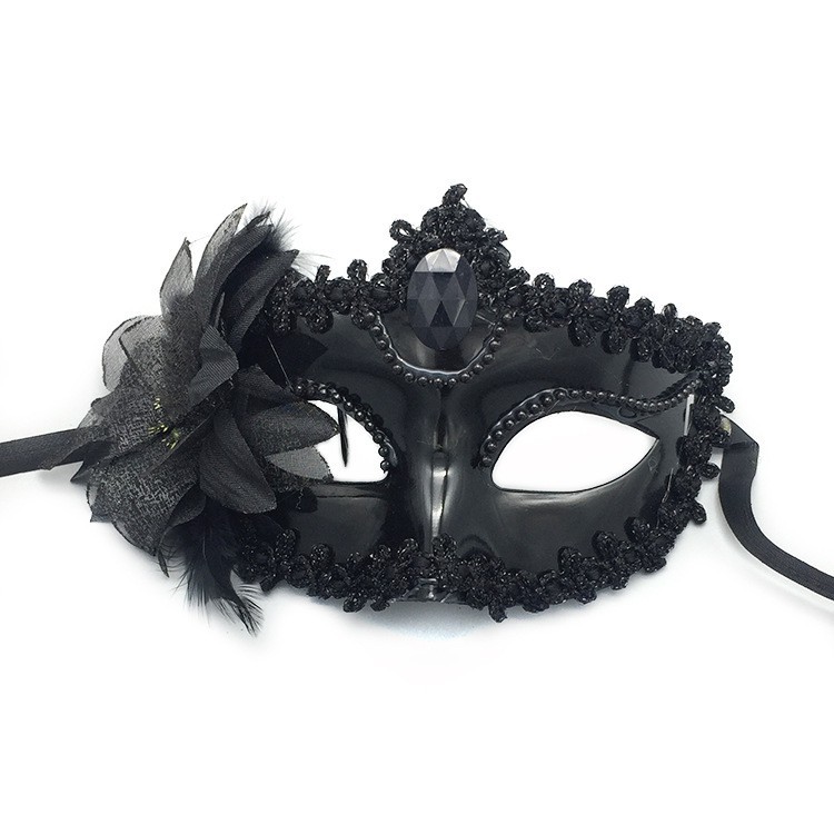 Jual Topeng Pesta Topeng Party Mask Topeng Masquerade Mask Topeng Hitam ...