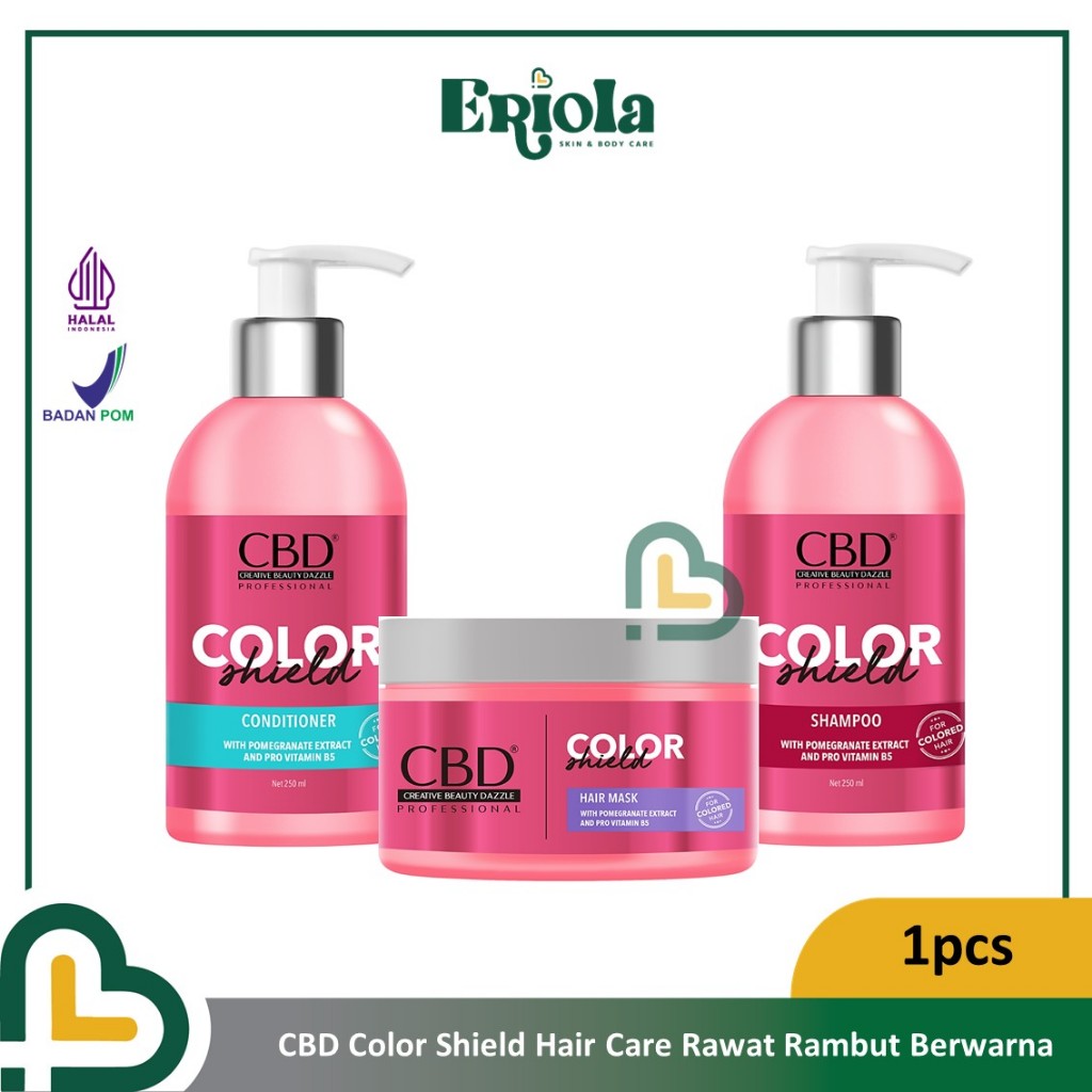 Jual CBD Color Shield Hair Mask / Shampoo / Conditioner Perawatan ...