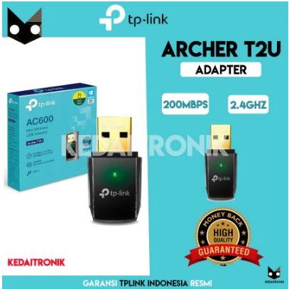 Jual TP Link Archer T2U AC600 Wireless Dual Band USB Adapter TPLink ...