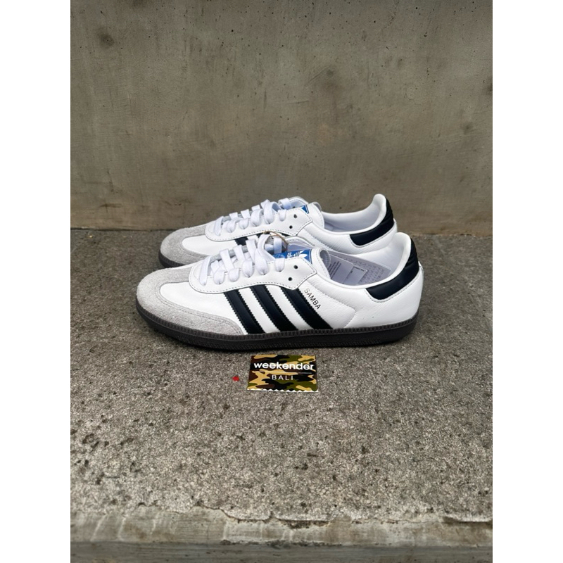 Jual ADIDAS ORIGINAL SAMBA OG WHITE (ART B75806) | Shopee Indonesia
