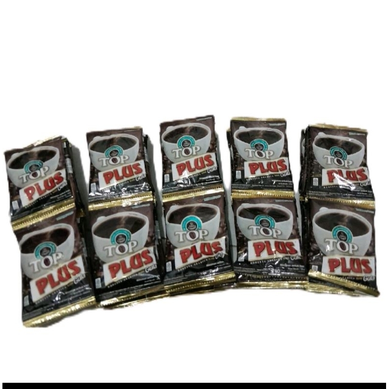 Jual Top kopi plus gula ( 5 renteng isi 50pc) | Shopee Indonesia