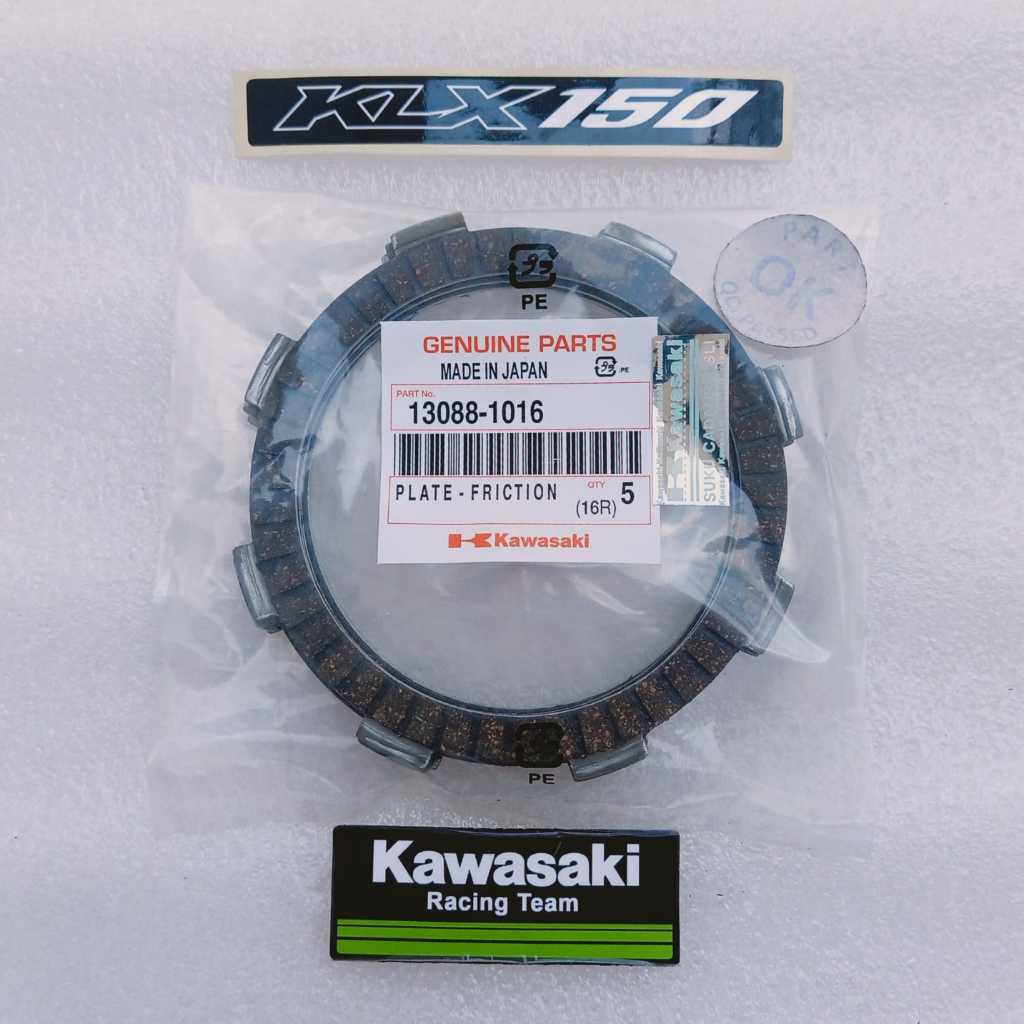 Jual 13088 1016 KAMPAS PLAT KOPLING PLATE FRICTION KAWASAKI KX 85 TRAIL KSR 110 KLX 140 KLX 150 ...