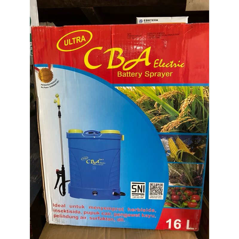 Jual Pompa Sprayer Elektrik CBA Ultra / Pompa hama/ Pompa Disinfektan ...